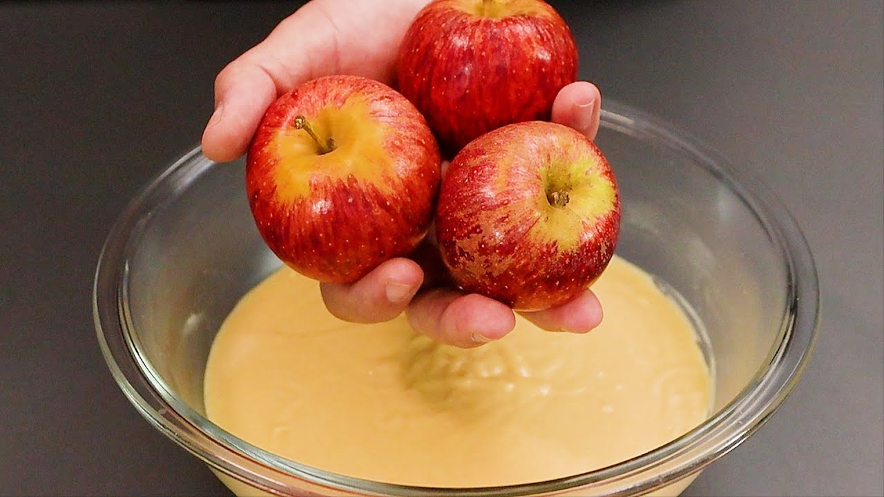 I always make this delicious and EASY RECIPE WHEN I HAVE APPLES AT HOME ...