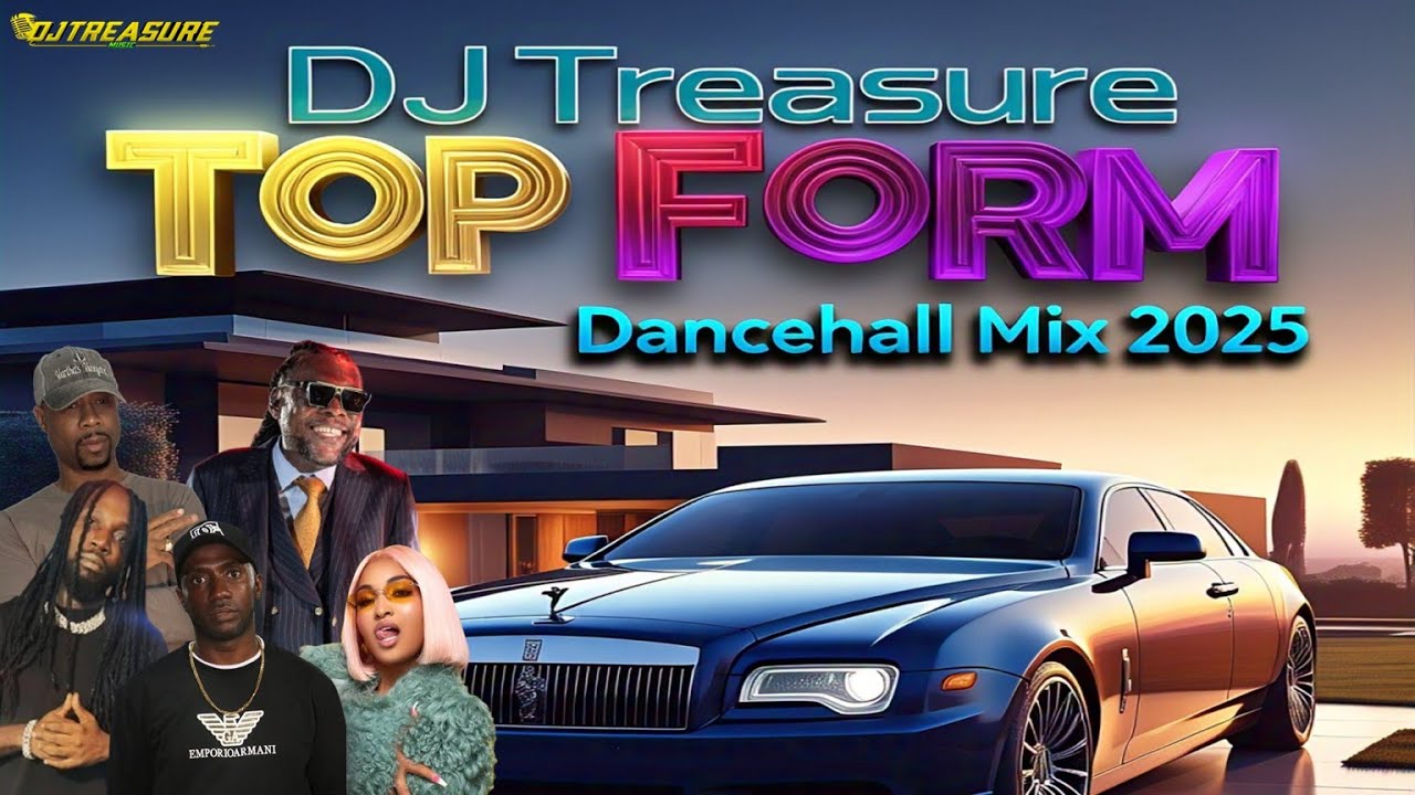 LATEST DANCEHALL MIX 2025 - TOP FORM: ALKALINE, CHRONIC LAW, VYBZ ...