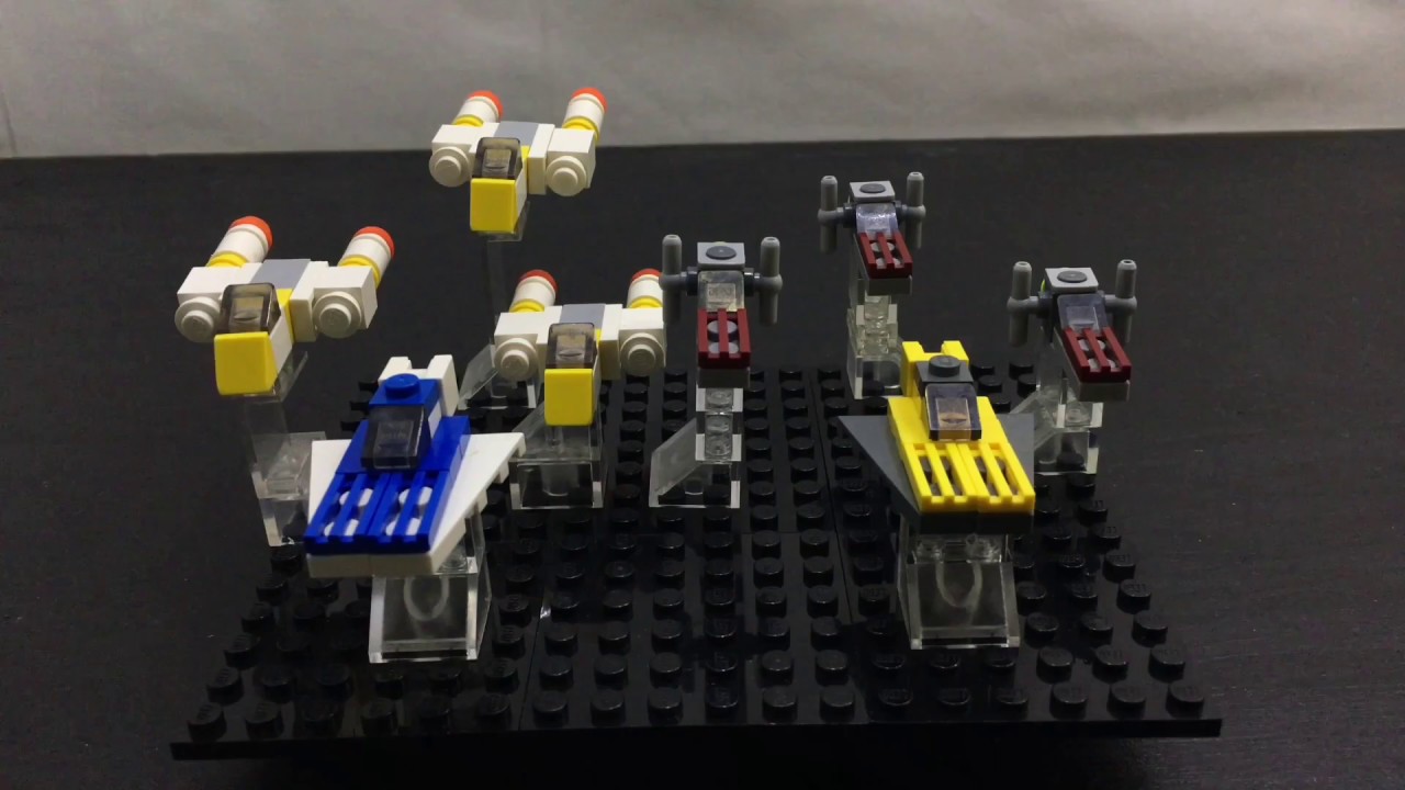 Building the Republic Fleet Update 1 | Lego Star Wars Micro MOC - YouTube