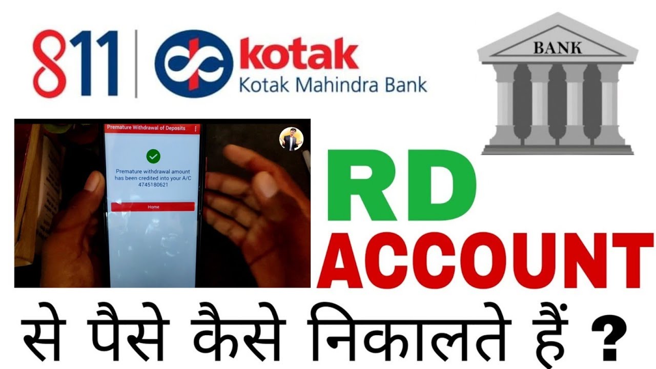 Premature Withdrawal Of Recurring Deposit | Break Premature RD ...