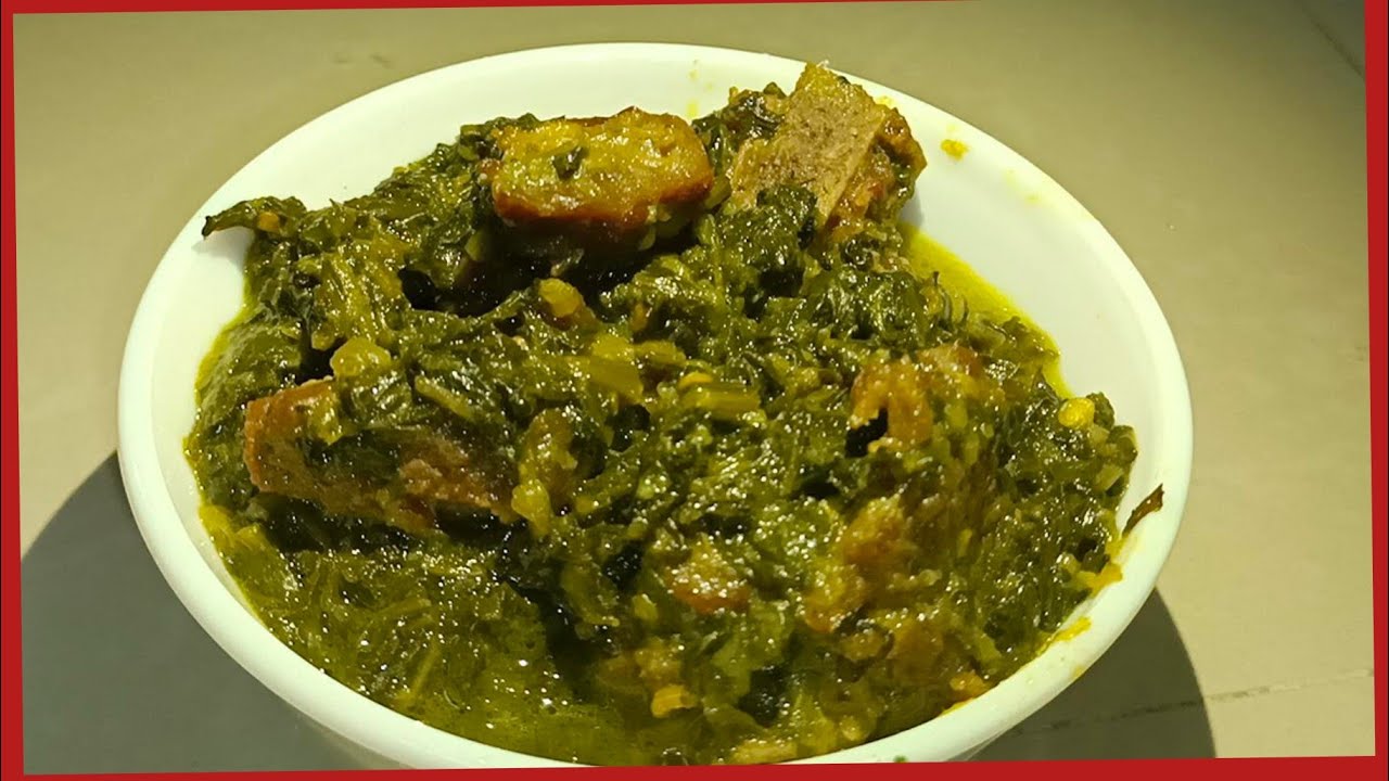 Hyderabadi Palak Ki Bhaji or Gosht Ka Salan Recipe - YouTube