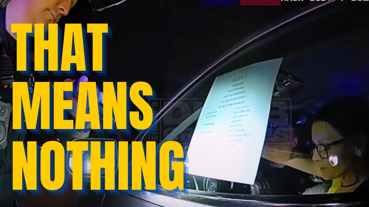 Sovereign Citizen Script STILL Doesn't Work - YouTube