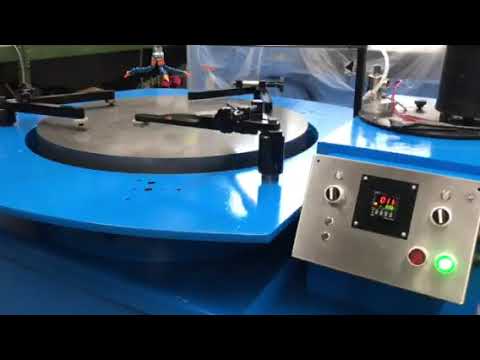 SPITFIRE 36” LAPPING MACHINE - YouTube