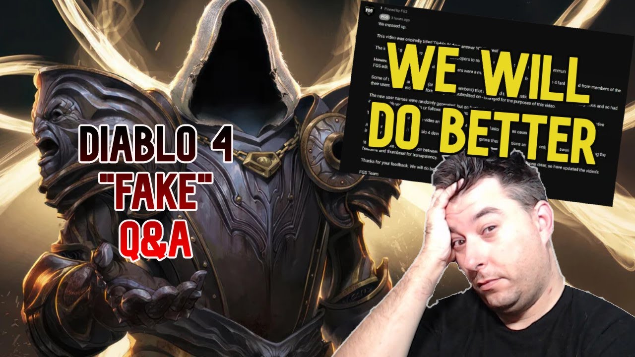 Diablo 4 Game Developers Have A "Not Real" Q&A - YouTube
