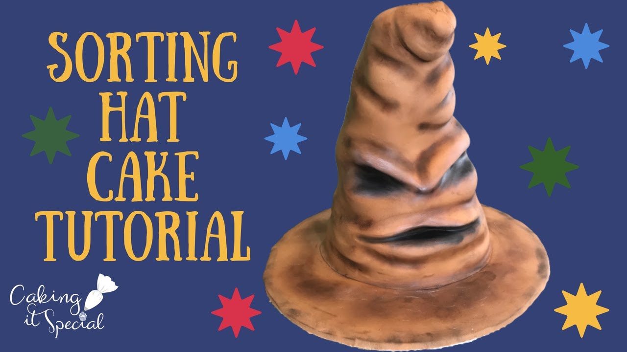 Sorting Hat Cake Tutorial - YouTube