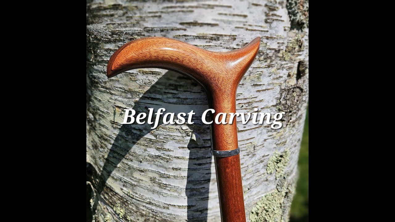 Wood Turning - Magnificent Walking Cane - YouTube