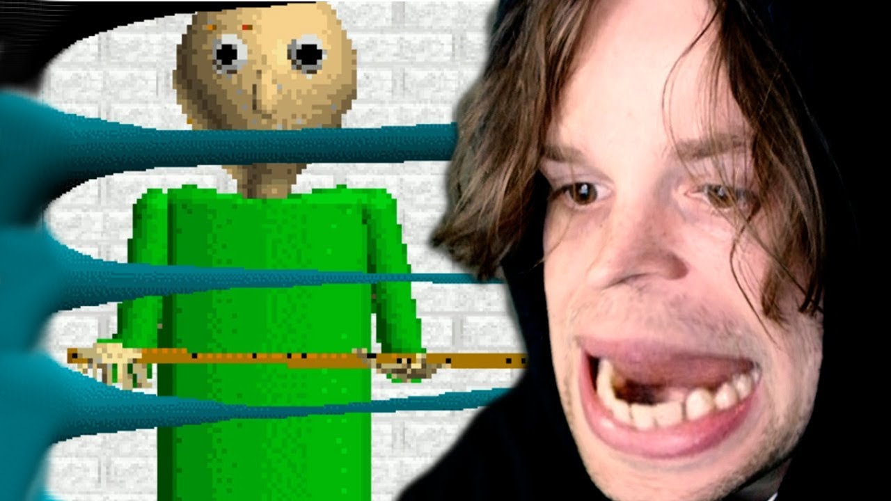 HIDING IN LOCKERS from Baldi in the new update - YouTube