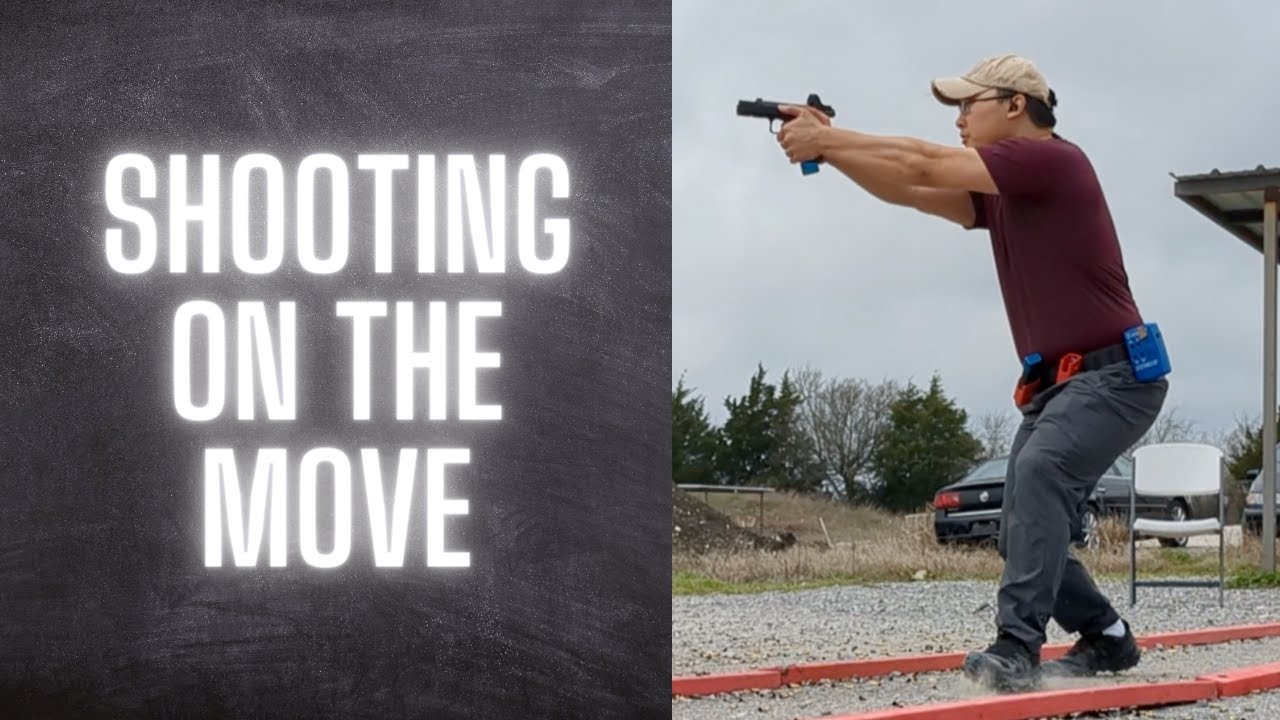 Practicing shooting on the move USPSA-style | CZ Shadow 2 - YouTube