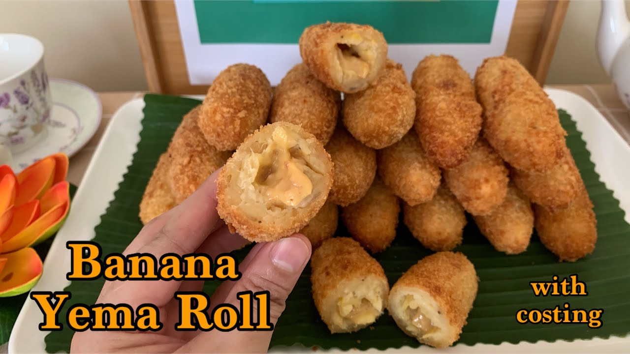 BANANA YEMA ROLL | Madishkarte Recipes - YouTube