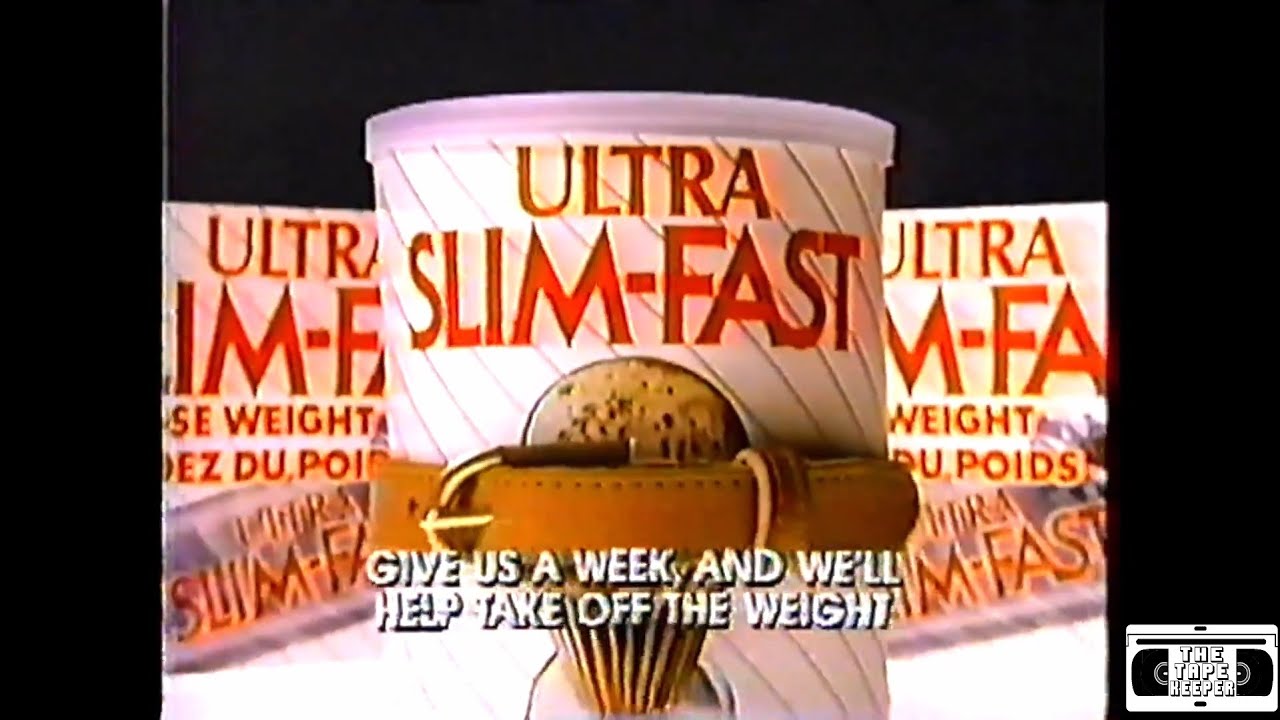 Ultra Slim Fast with Tommy Lasorda Commercial - 1991 - YouTube