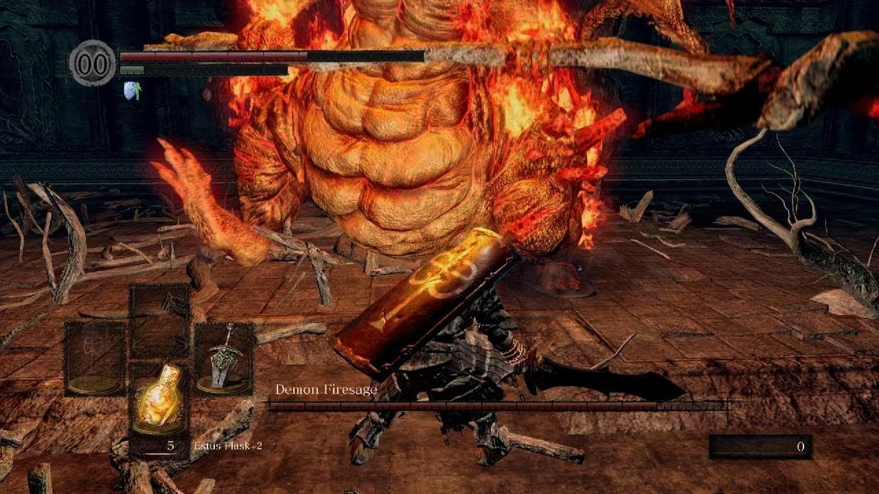 DARK SOULS: REMASTERED_Demon Firesage - YouTube