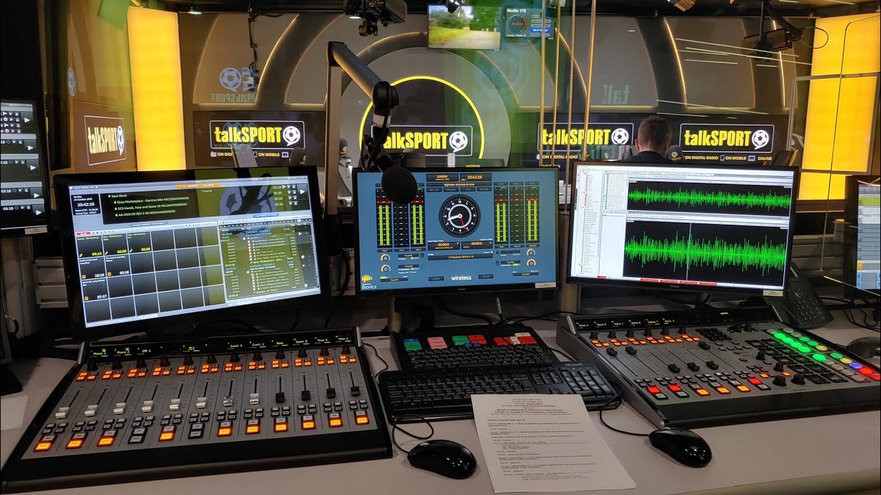 A Tour of Wireless, News UK - Home to talkSPORT, talkRADIO & Virgin ...