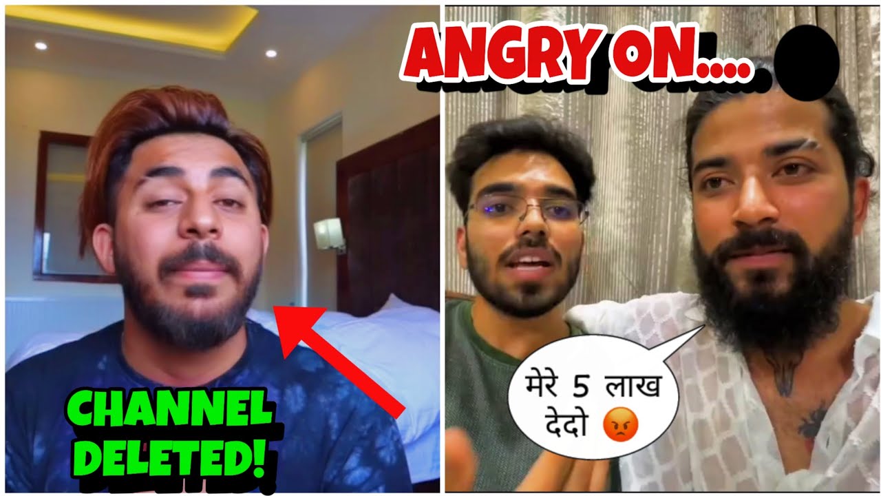 Aamir Majid Channel Terminated 😱 Uk07rider Angry Reaction on...5 lakhs ...