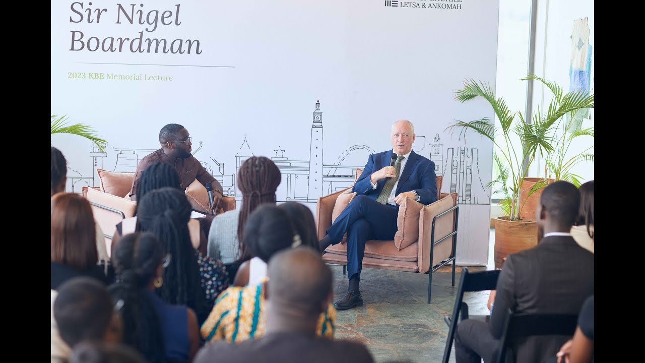 KBE Memorial Lectures | Fireside Chat with Hon Sir Nigel Boardman - YouTube