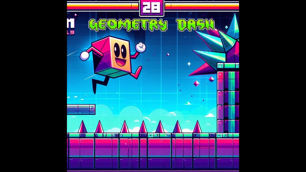 Geometry Rage. Rage Dash. Lots of rage. If you catch my drift. - YouTube