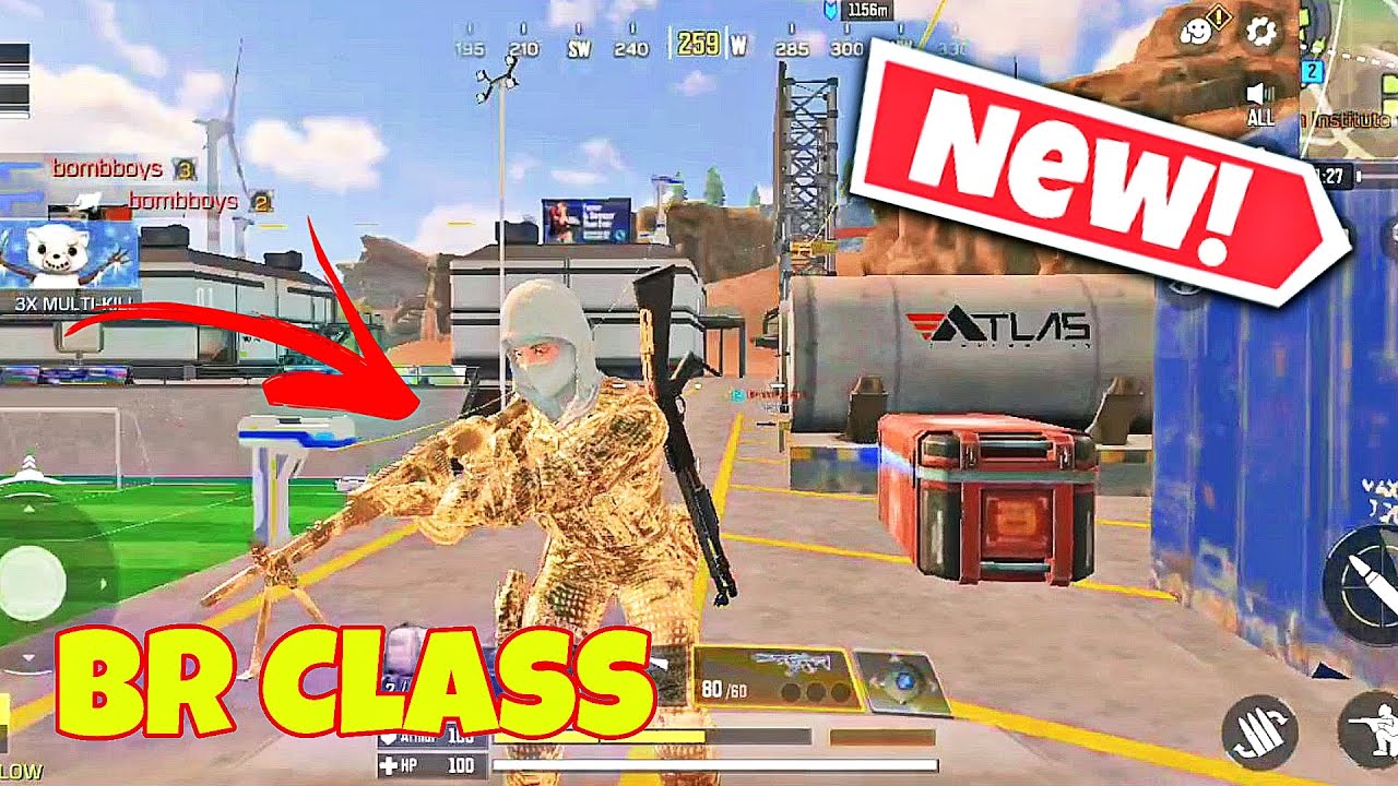 i used NEW BR Class guard in CODM | codm season 5 test server - YouTube