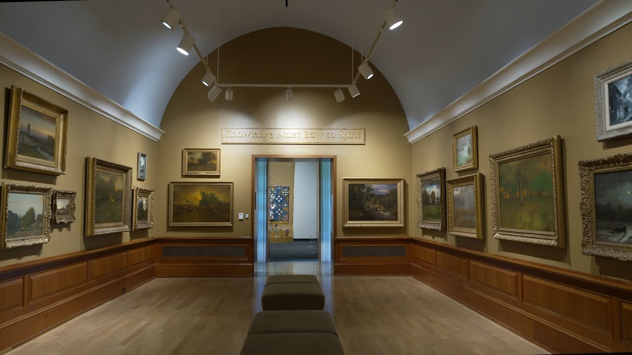 The Montclair Art Museum's George Inness Gallery - YouTube