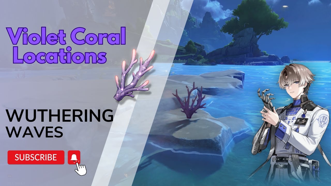 Violet Coral Location | Wuthering Waves - YouTube