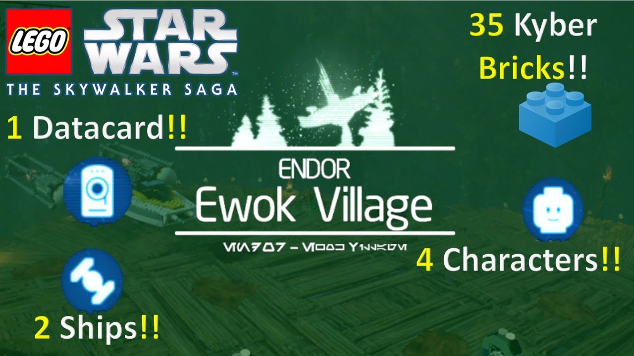 Ewok Village Endor 100% Completion Guide - YouTube