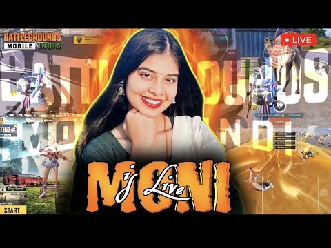 Moni is live bgmi live Girl gamer live streamer #bgmi#teamcode# ...