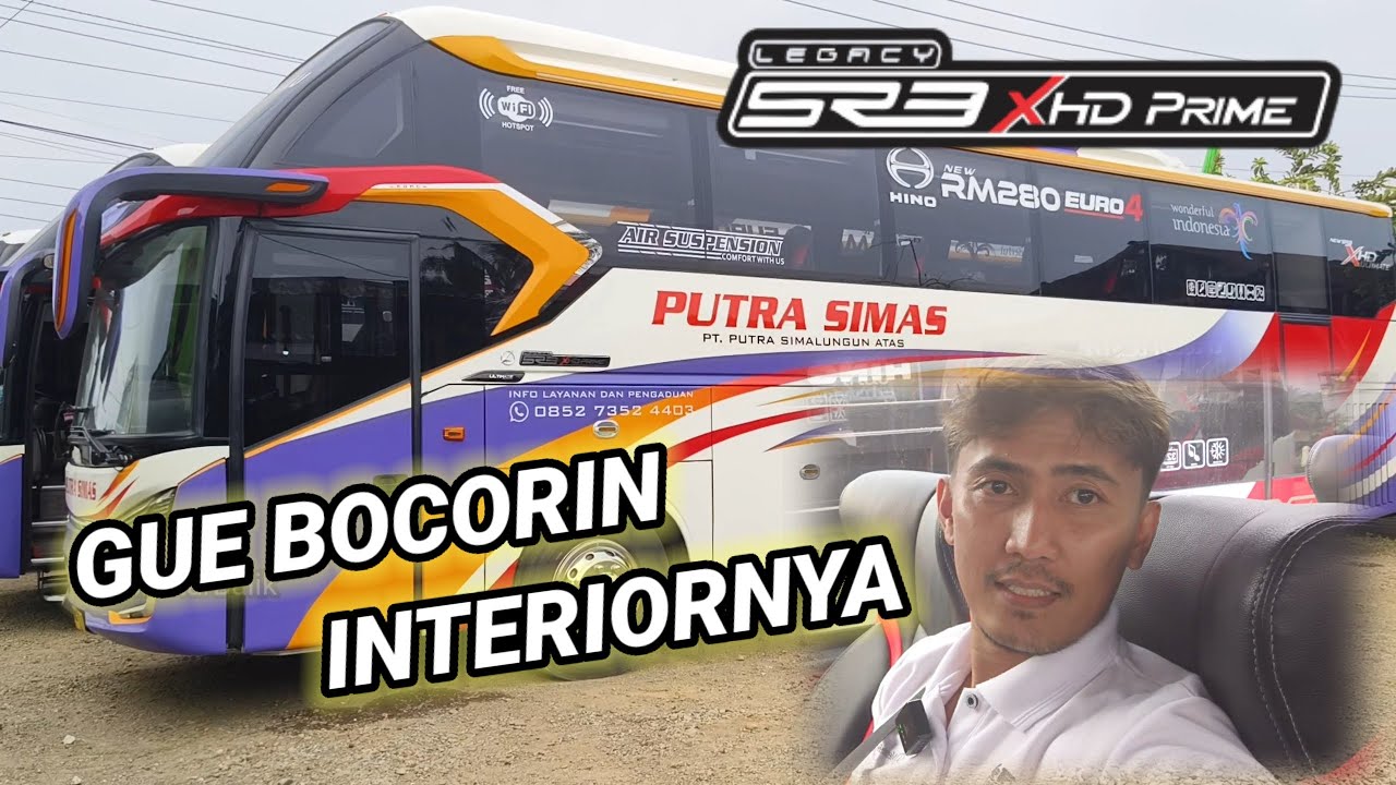 Bus Putra Simas Terbaru, Fasilitas Mewah Rute Bengkulu - Medan ...