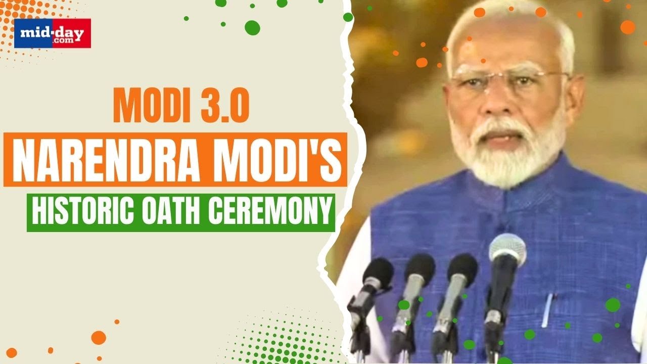 Modi 3.0: Narendra Modi Takes Oath as PM Of India For Third Straight ...