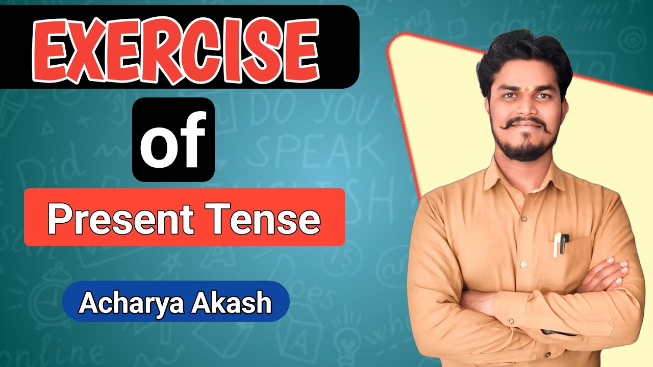 Exercise of #present_tense by #acharya_akash #upboard #cbseboard #mg ...