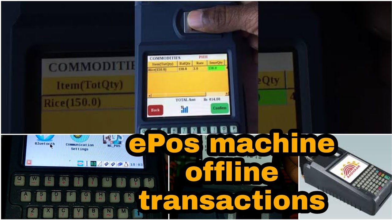ePos machine ofline transactions Data upload - YouTube