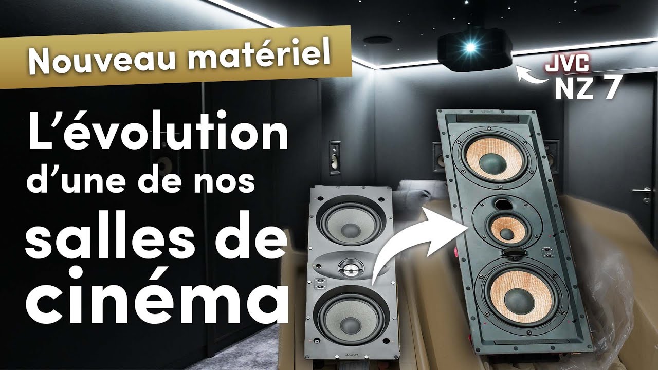 Installation du nouveau matériel JVC NZ7 et FOCAL 300 | 100% MyCiné ...