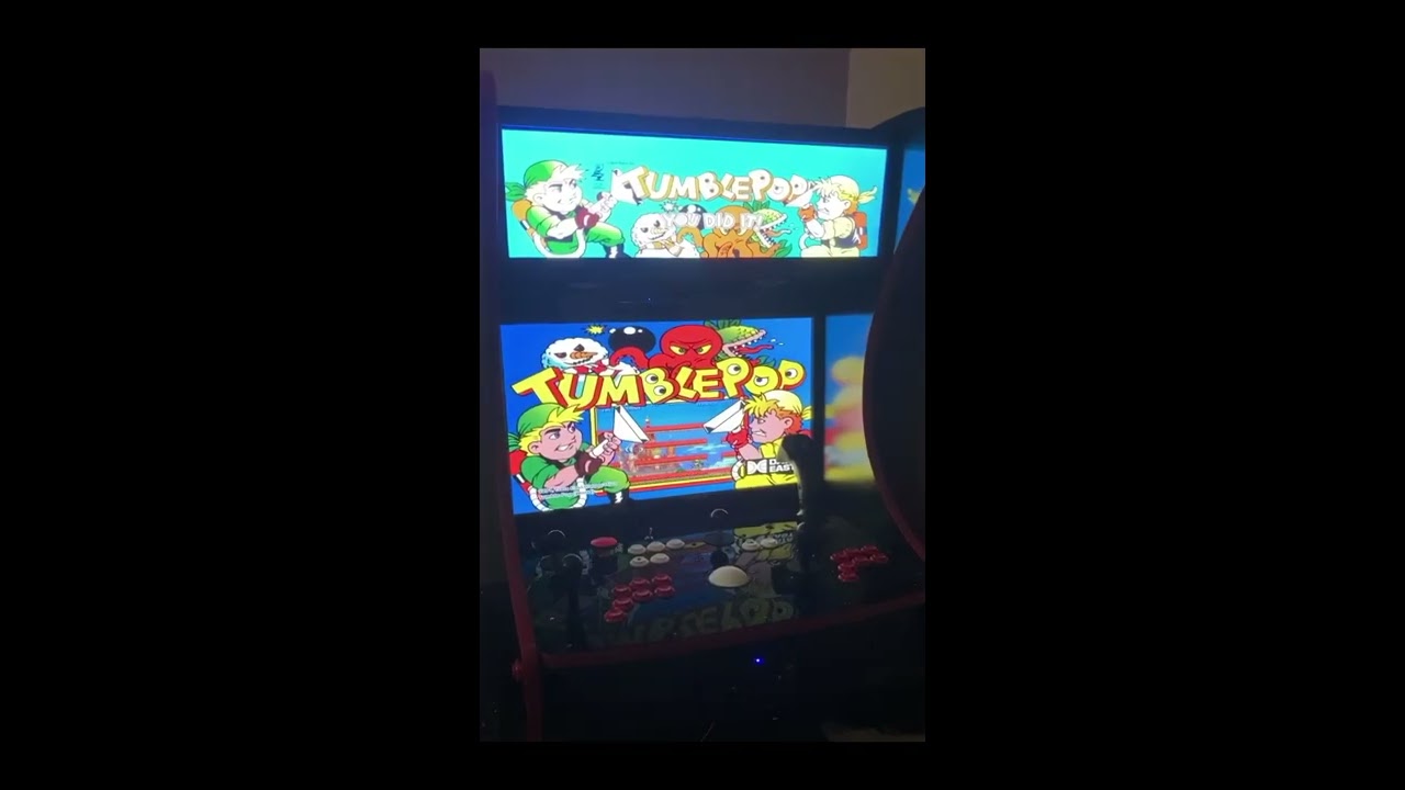 Tabletop Arcade with Active Marquee - Extreme Home Arcades - YouTube