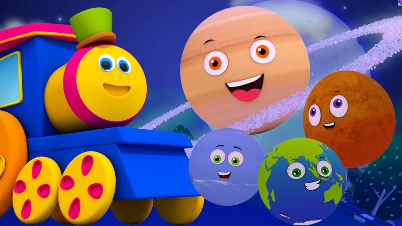 Bob el tren - Planetas canción | Planetas paseo con Bob | Aventura ...