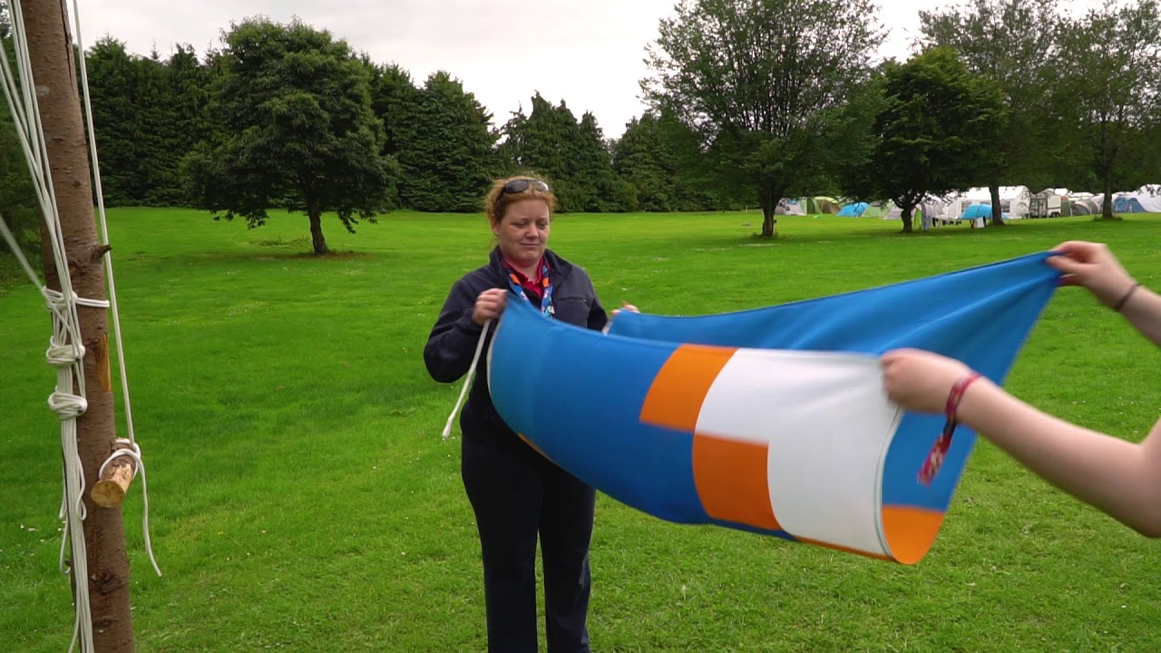Flags and Girl Guides! - YouTube