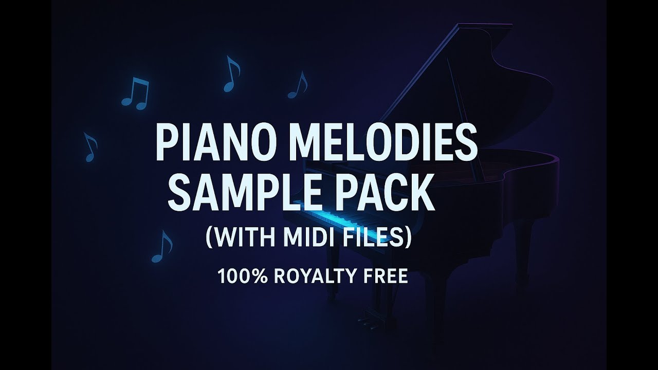 Piano Melodies Sample Pack (With MIDI Files) – 100% Royalty Free - YouTube