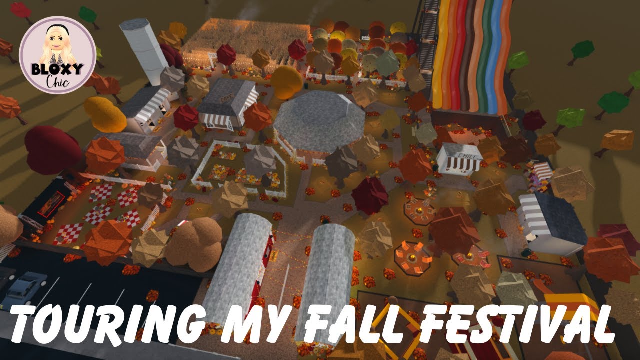 TOURING MY FALL FESTIVAL - BLOXBURG - ROBLOX - YouTube