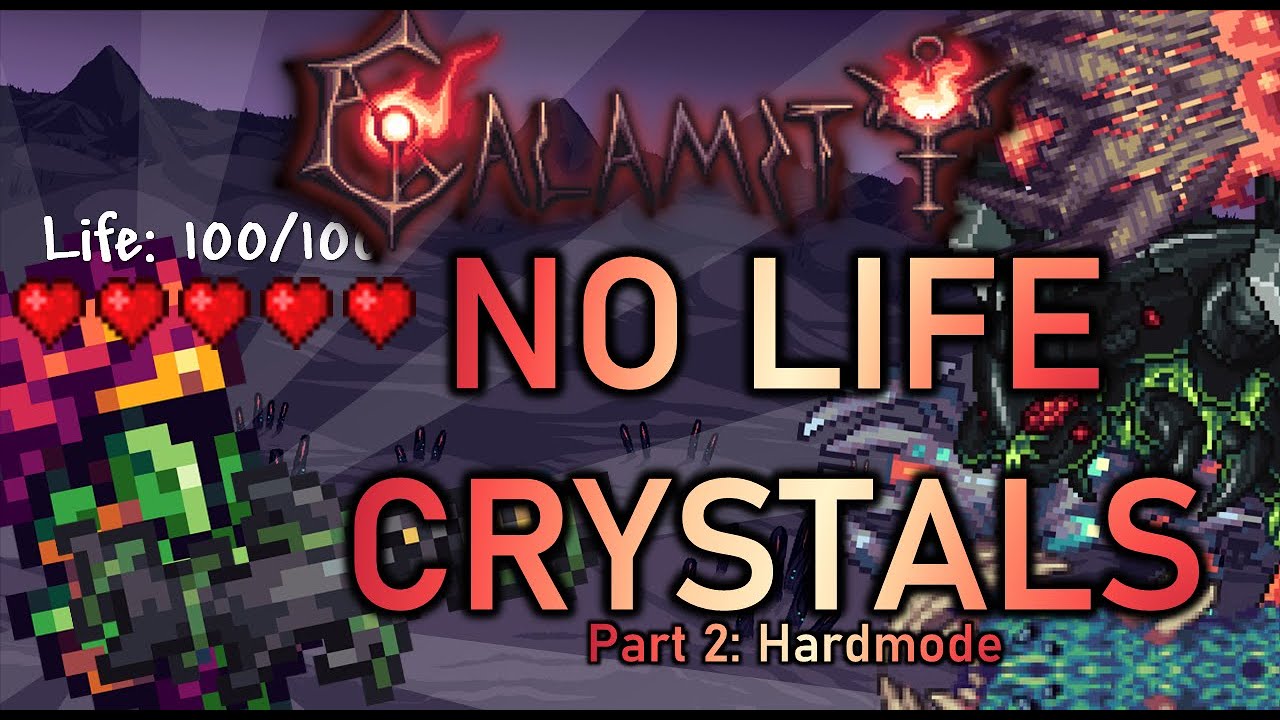 Calamity Mod REVENGEANCE , But WITHOUT LIFE CRYSTALS (Part 2: Hardmode ...