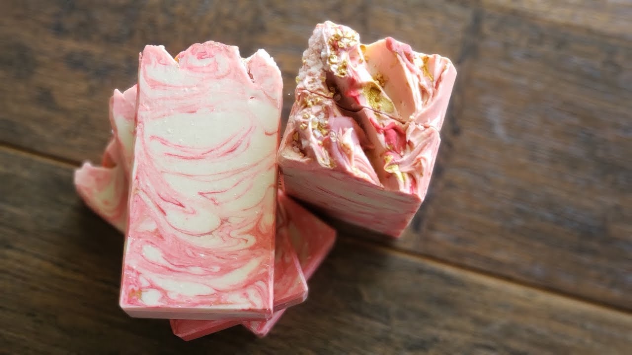 SOUTHERN SUNSET COLD PROCESS SOAPMAKING VIDEO - YouTube