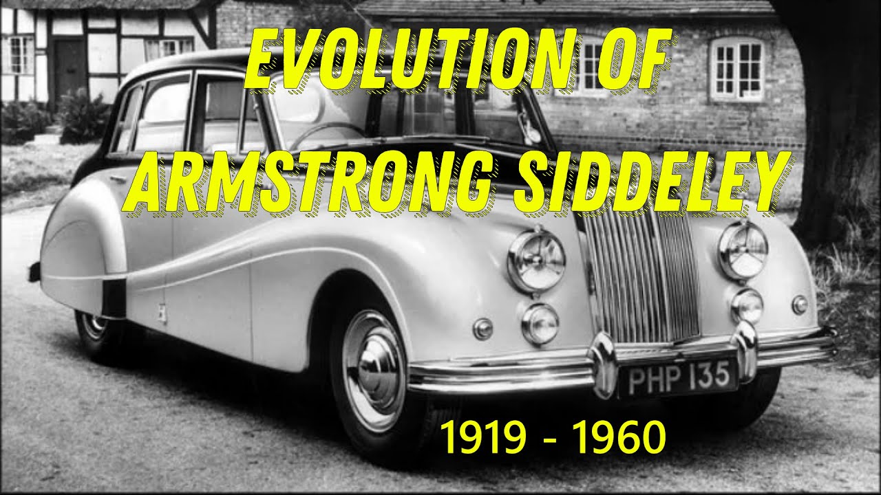 Evolution of Armstrong Siddeley 1919 - 1960 - YouTube