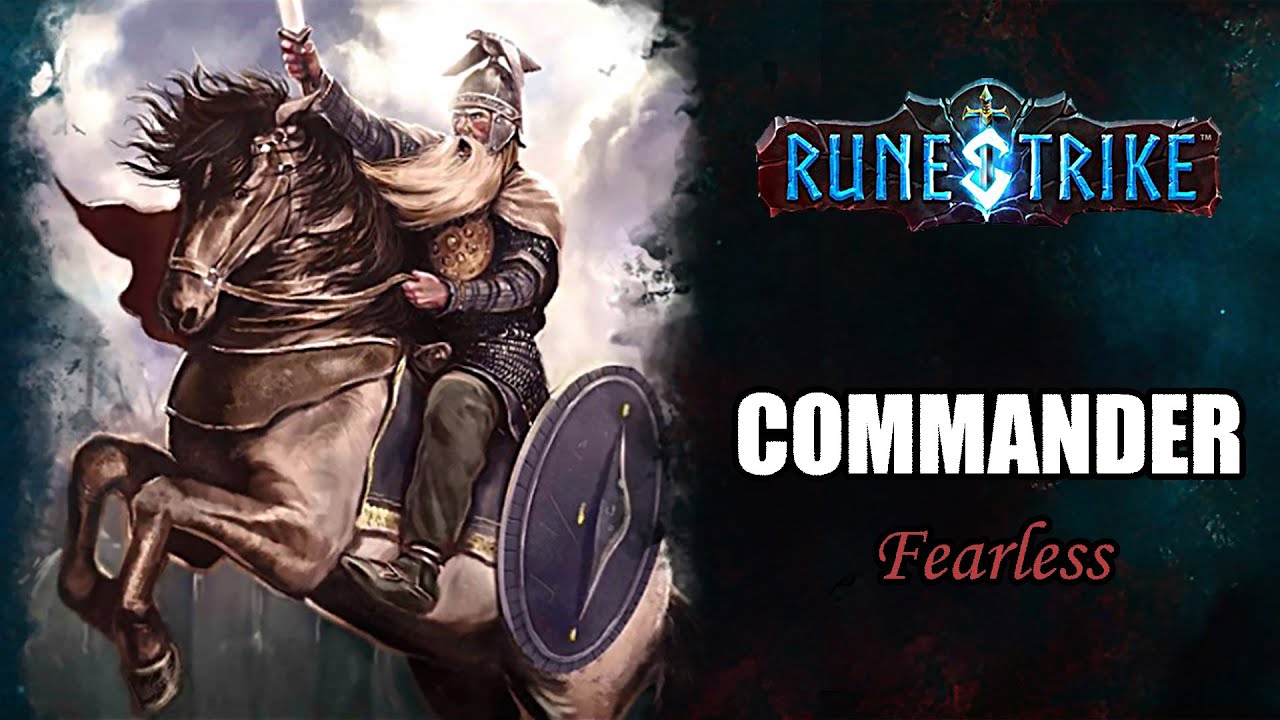 Runestrike CCG. Defeating Commander. Fearless mode - YouTube