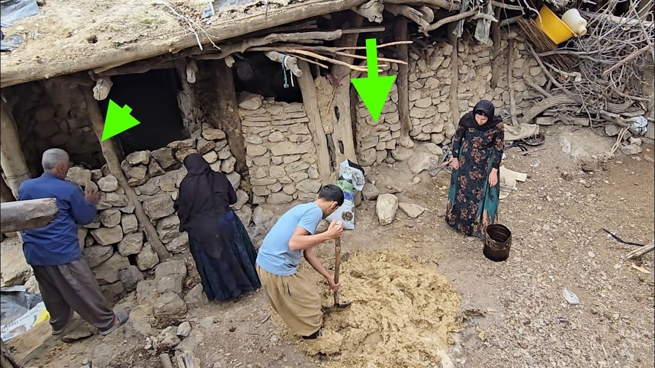 Kagli cabinforguarding sheeptraining on how to cook traditionalfood in ...