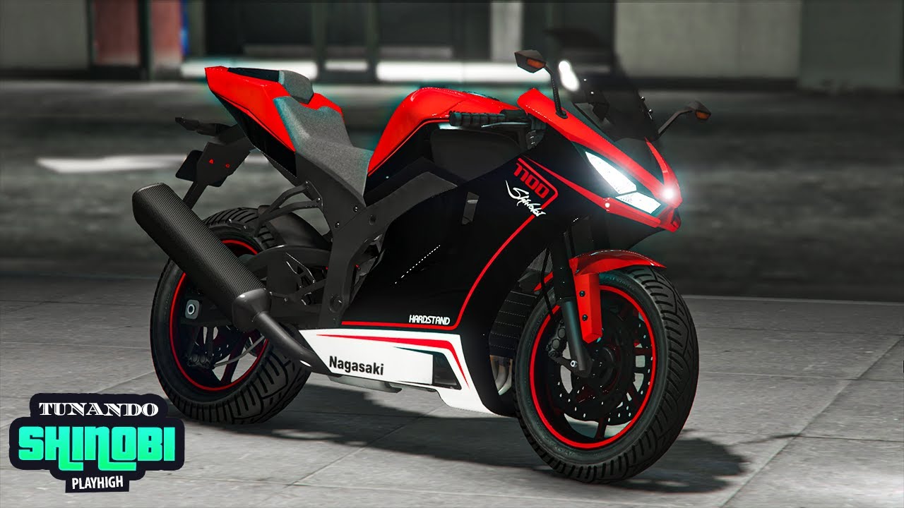 NOVA MOTO | Tunando o Shinobi (忍び ) | GTA 5 ONLINE - YouTube