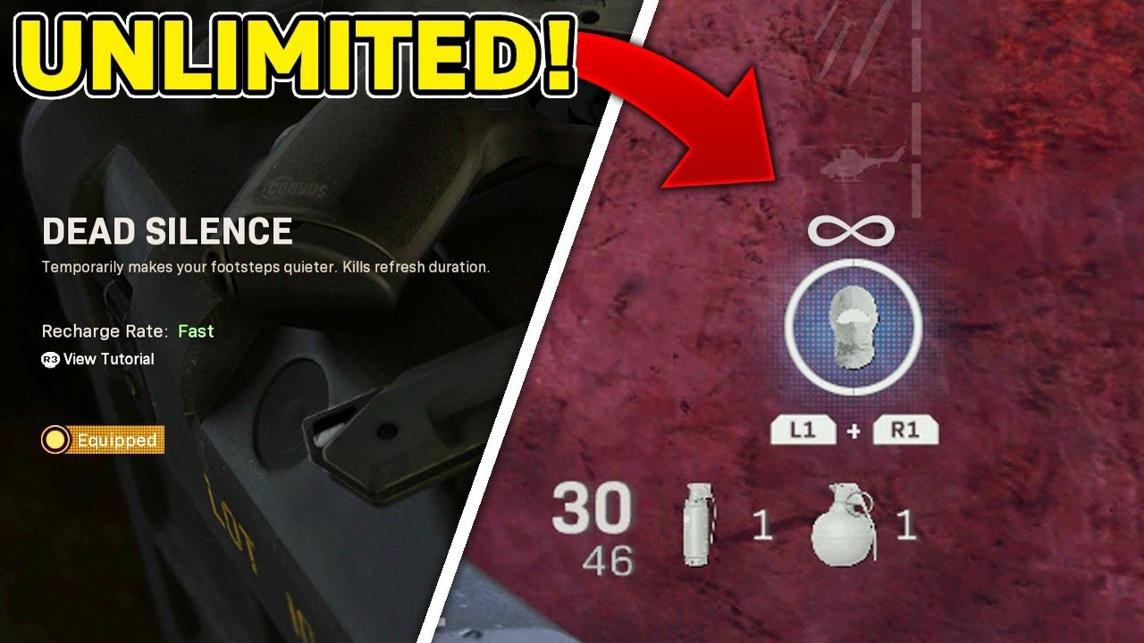 HOW TO GET UNLIMITED DEAD SILENCE in MODERN WARFARE! - YouTube