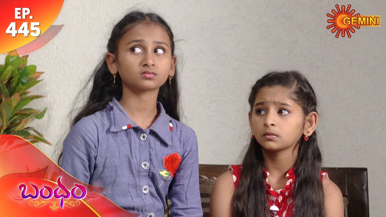 Bandham - Episode 445 | 27th February 2020 | Gemini TV Serial | Telugu ...