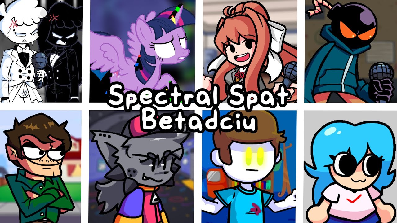 Spectral Spat But Every Turn A Different Cover Is Used 🎶 (FNF Spectral ...