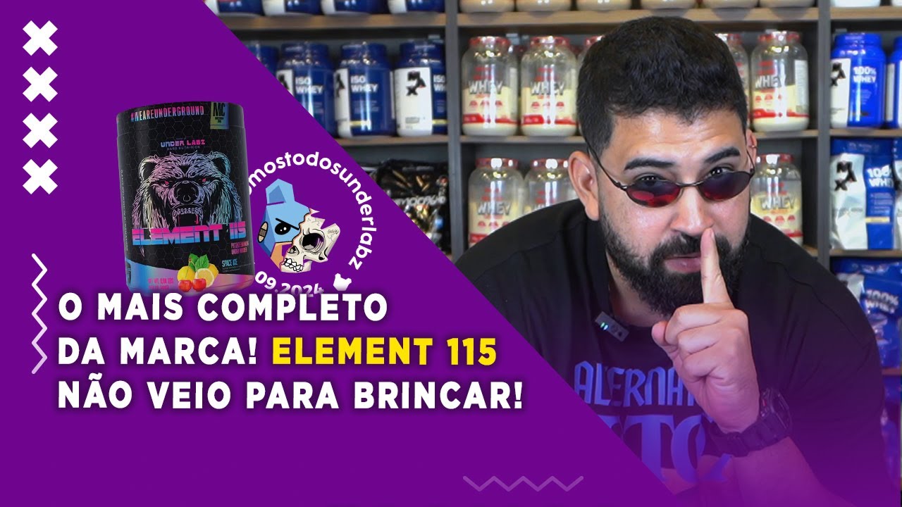 PRÉ TREINO ELEMENT 115 DA UNDER LABZ - YouTube