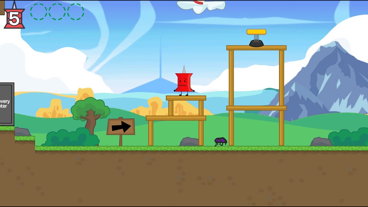 BFDI: Branches Gameplay - YouTube