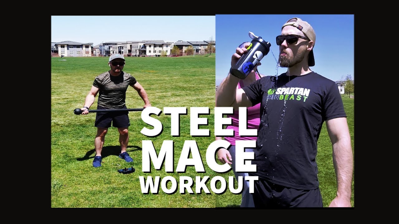Workout With a Steel Mace|Upper Body Workout| Better than using ...