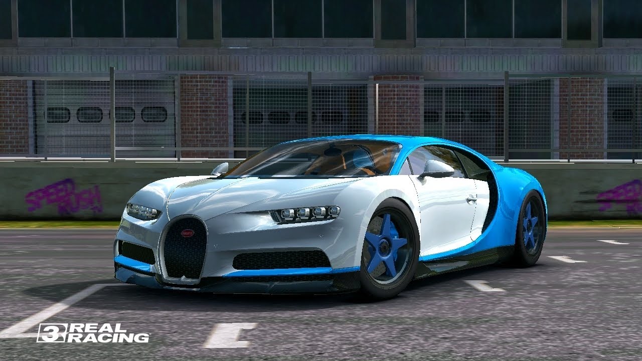 Bugatti Chiron real racing 3 - YouTube