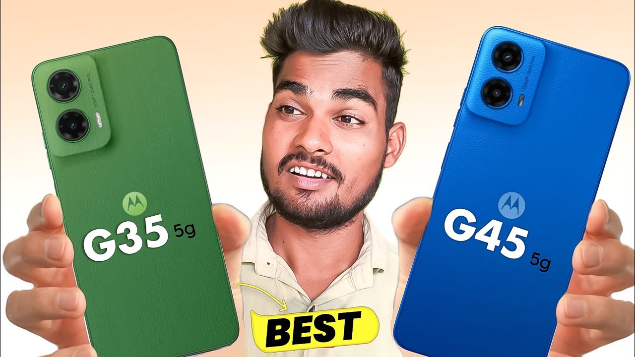 Moto G35 5g vs G45 5g - Which Should Buy ? - YouTube