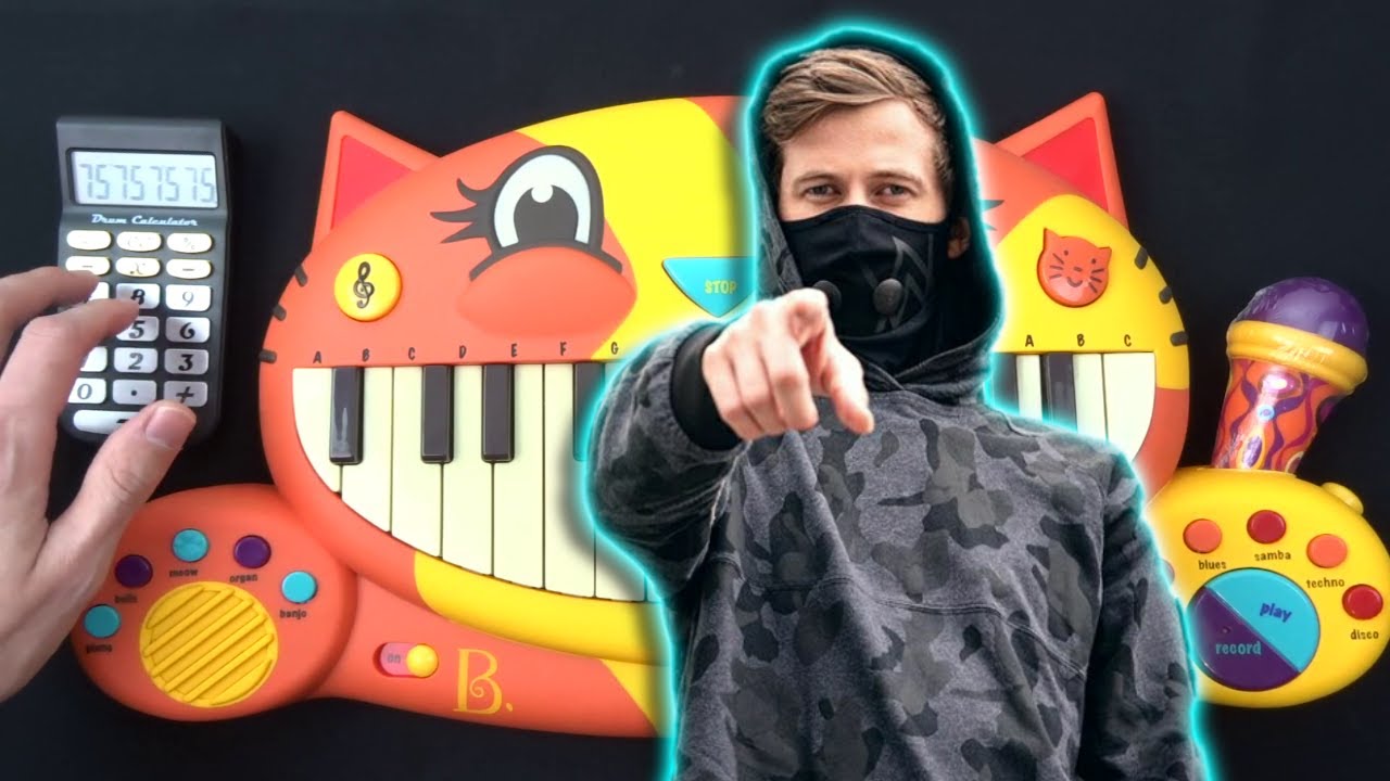 HOW TO PLAY ALAN WALKER FADED ON A CAT PIANO (Part 1) - YouTube