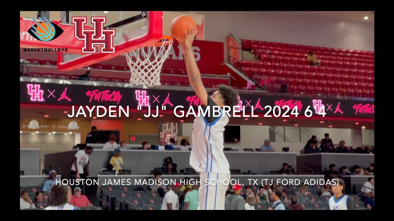 LAMAR UNIVERSITY COMMIT! Jayden Gambrell 2024 6'4 Houston Madison High ...